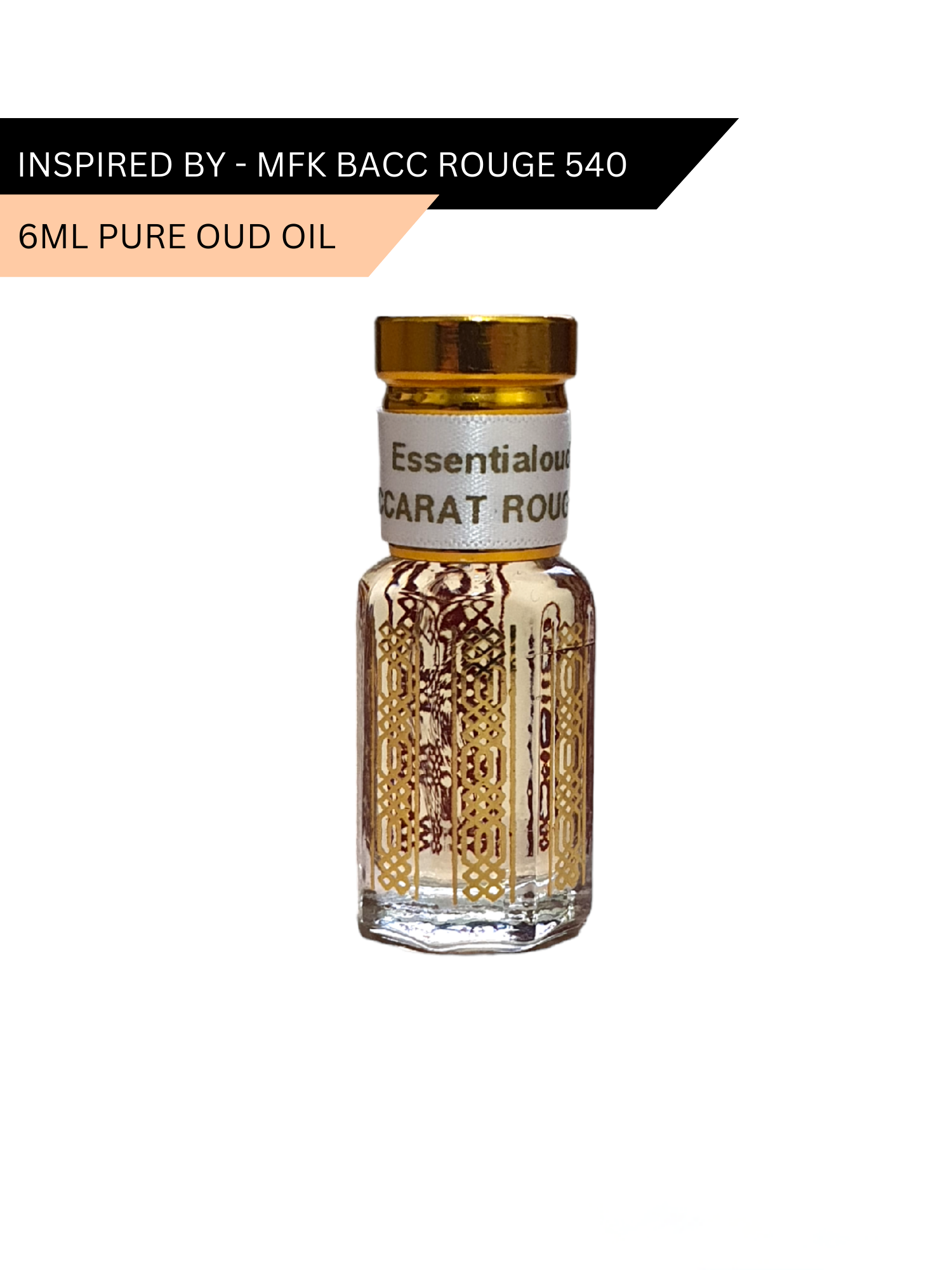 Baccarat Rouge 540 Inspired Oud Oil - Essential Oud